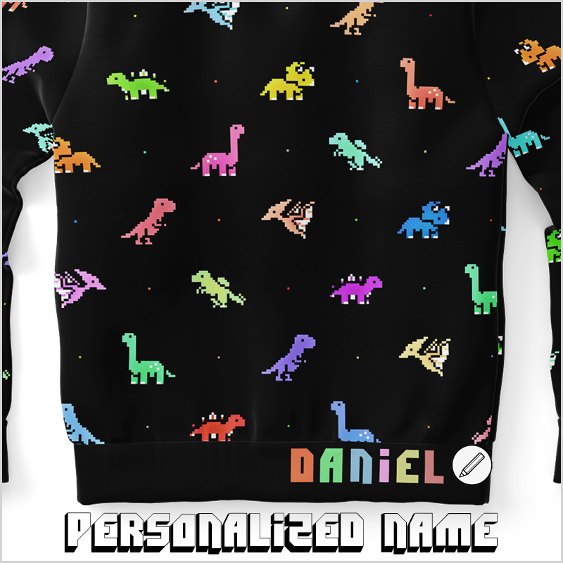 Personalized Digi Dinos Sweatshirt – Dinostuffs
